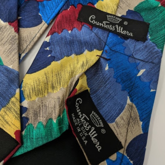 countess mara | Accessories | Vintage Countess Mara Silk Tie Made In ...